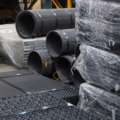 High Strength And Stability Woven Wire Crimp Screens For Construcation ...