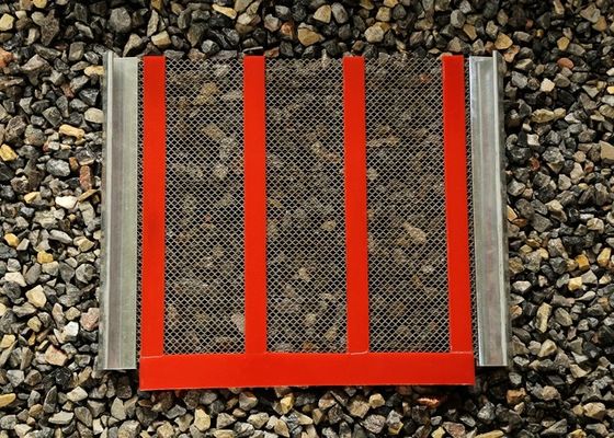 Stable Performance Steel Screen Mesh Poly Ripple ASTM Standard Easy To Leak