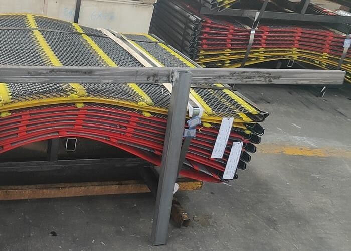 Diameter 0.7-12.70mm Flex Harps Self Cleaning Screen Mesh For Division