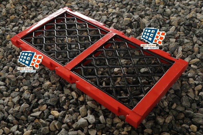 Poly Woven Self Cleaning Screen Mesh / Modular Screen Panels Anti ...