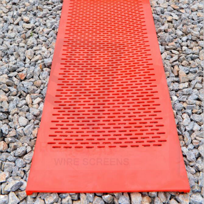 Polyurethane Self Cleaning Coal Flip Flow Screens 3×13mm