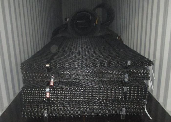 Abrasion Resistant Steel Wire Quarry Screen Mesh , Aggregate Woven ...