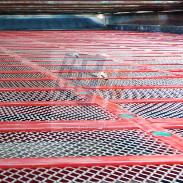 Anti Clogging 1800Mpa Self Cleaning Screen Mesh