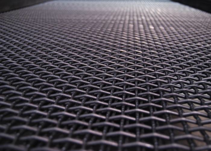 High Crabon Steel Quarry Screen Mesh 65Mn Easy Install ISO9001 ...