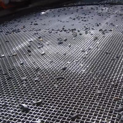 Wholesale 65Mn Stainless Steel Mine Crimped Wire Screen Mesh Hooked ...