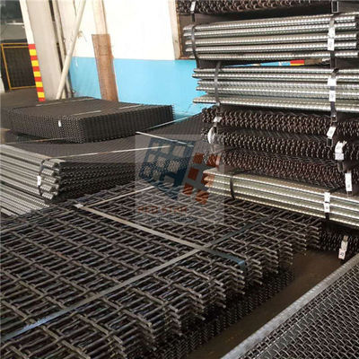 Square Mesh Shape Quarry Screen Mesh With 1.2mm Galvanized Iron Sheet ...