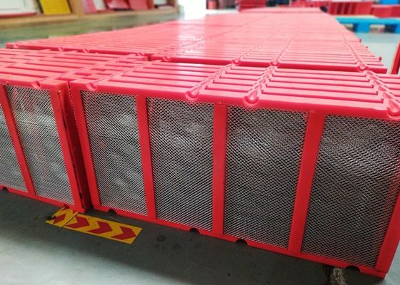 high tensile wire poly-Ripple Self-Cleaning Screen Mesh for asphalt ...