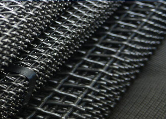 Square Aperture Sizes Ranging 0.5 - 152.4mm Aggregate Screen Mesh for ...