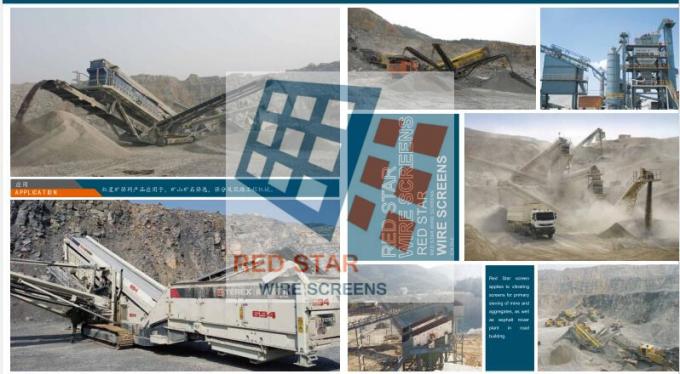 PU Strip Self Cleaning Screen Mesh